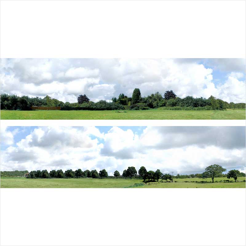 OO Scale | Countryside Backscene - ID109B — Model Railway Scenes