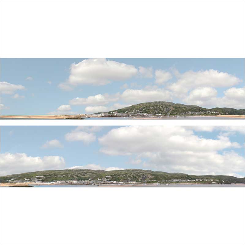 OO Scale | Into the Bay Backscene - ID156 — Model Railway Scenes