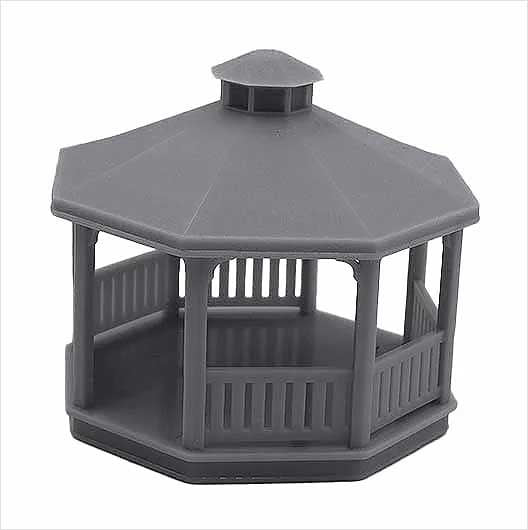 OO Scale Ready to Paint Bandstand / Pavilion – Model Railway Scenes