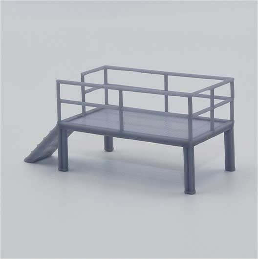 OO Scale | Galvanised Steel Lineside Platform — Model Railway Scenes