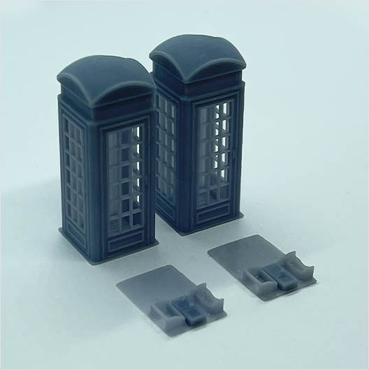 TT Scale | K2 Telephone Box — Model Railway Scenes
