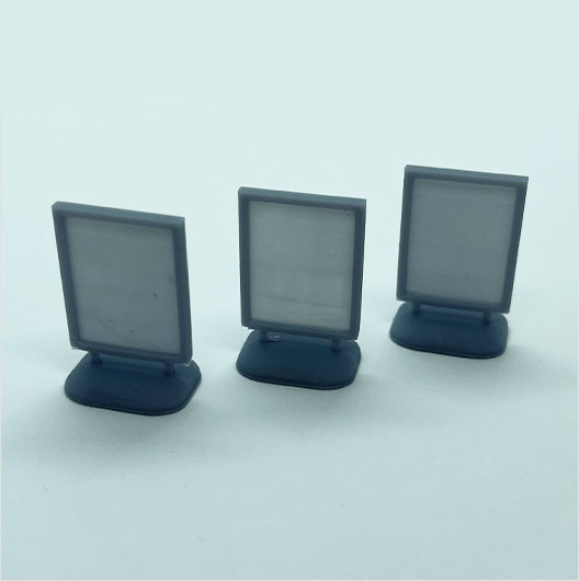 O Scale | Pavement Sign (3 pack) — Model Railway Scenes