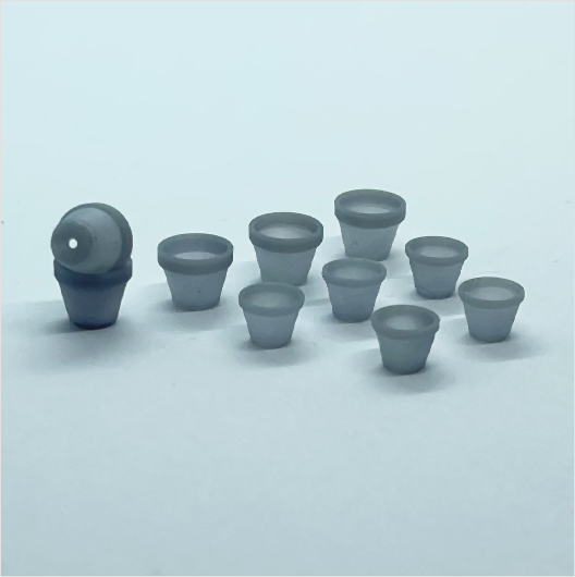 OO Scale | Terracotta Plant Pot (10 pack) — Model Railway Scenes