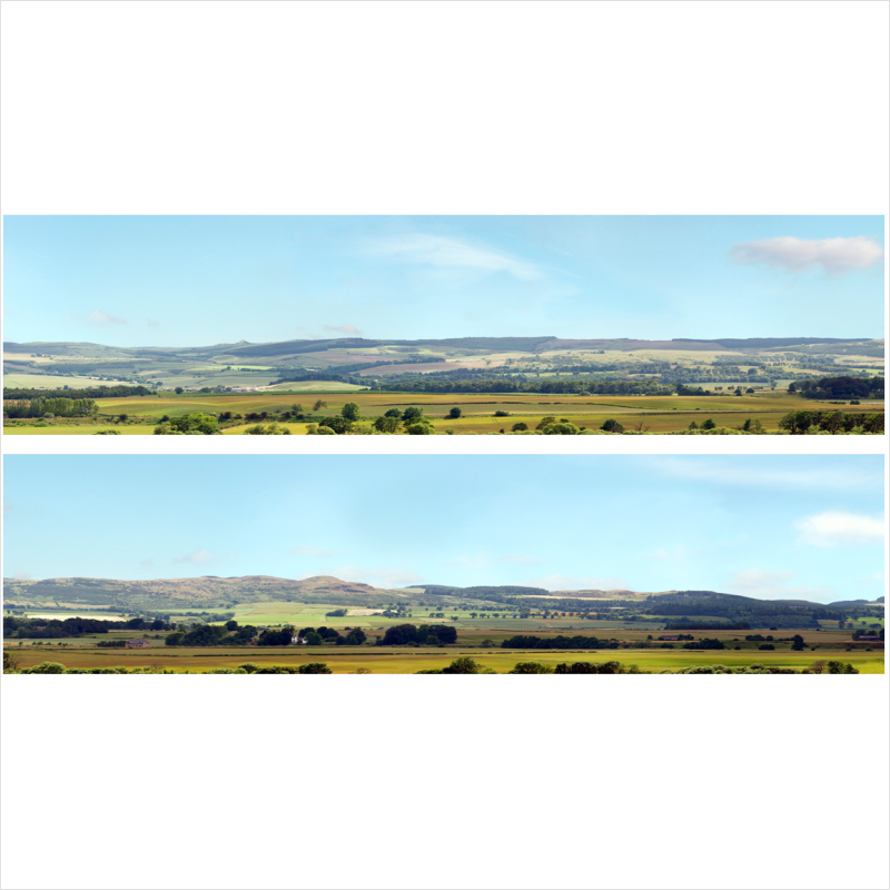 OO Scale | Hills and Dales Backscene - 207B – Model Railway Scenes
