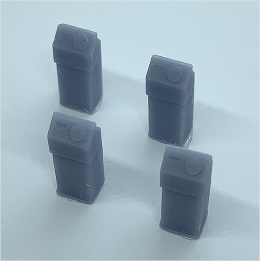 OO Scale | Oyster Card Validator (4 pack) — Model Railway Scenes
