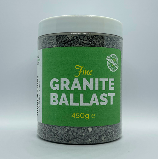 Granite Ballast - Fine — Model Railway Scenes