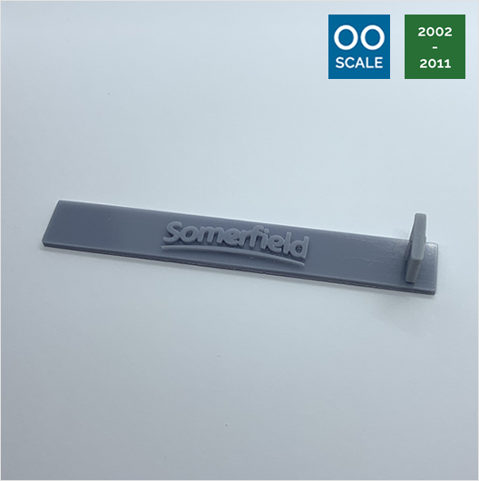 OO Scale | Somerfield Shop Sign (2 piece) – Model Railway Scenes
